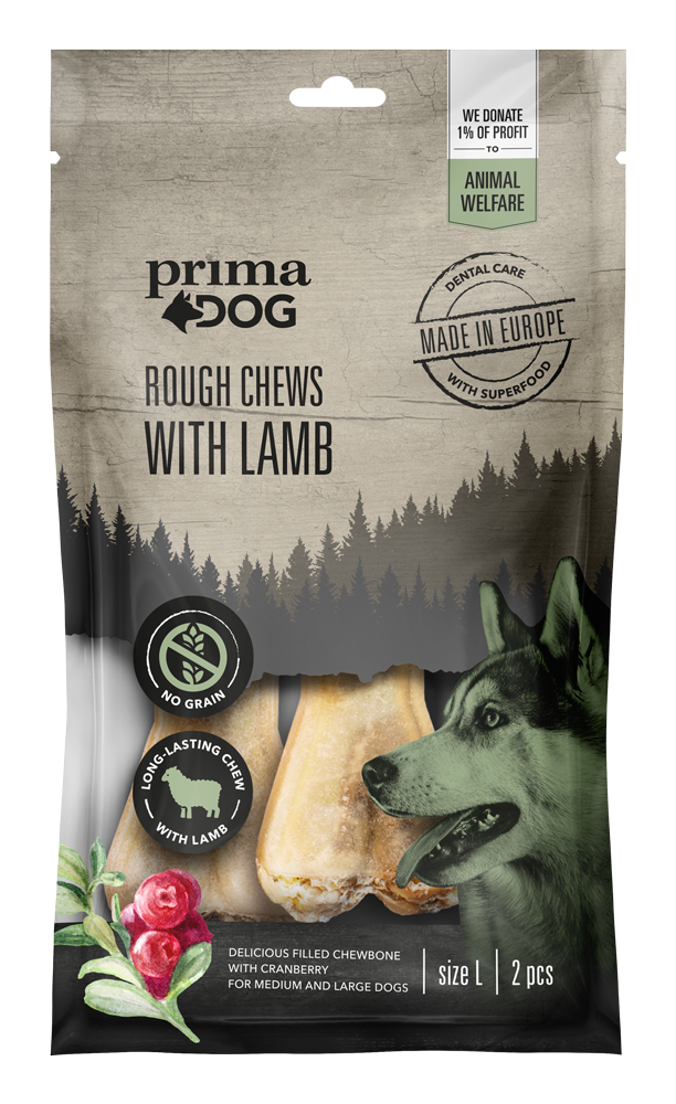 PD Rough Chews närimiskont kalkuni-astelpaju L,13.5cm,140g – Mobec AS