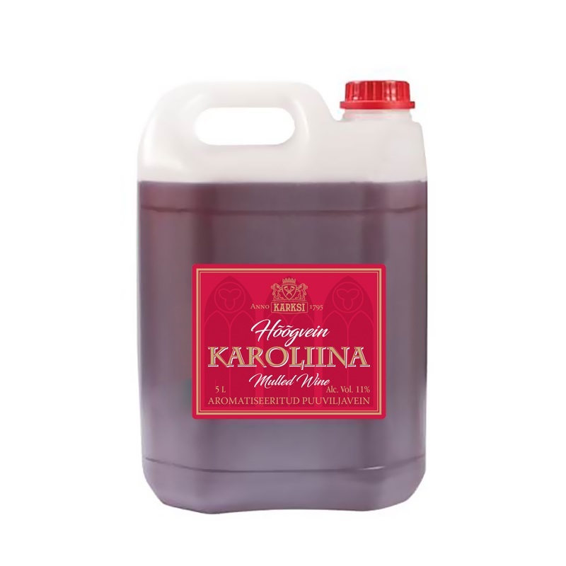 KARKSI hõõgvein Karoliina 11% vol 5L (kanistris) – Mobec AS