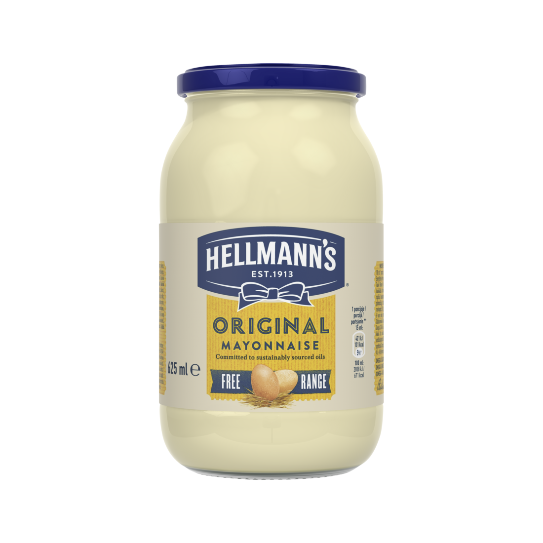 Hellmann´s Original Majonees 625ml – Mobec AS