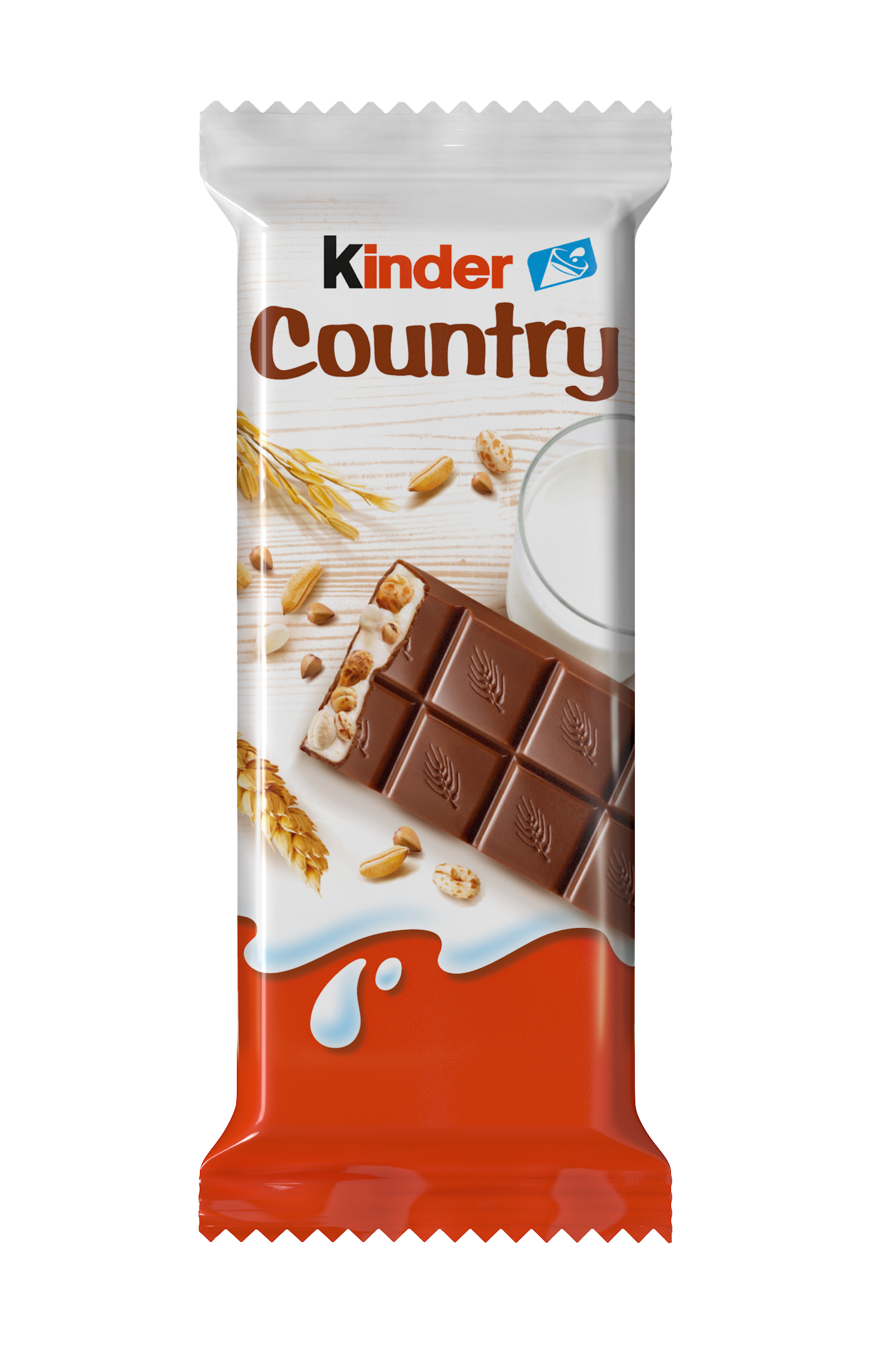 Kinder Country piimašokolaad piimatäidise ja teraviljadega 24g – Mobec AS