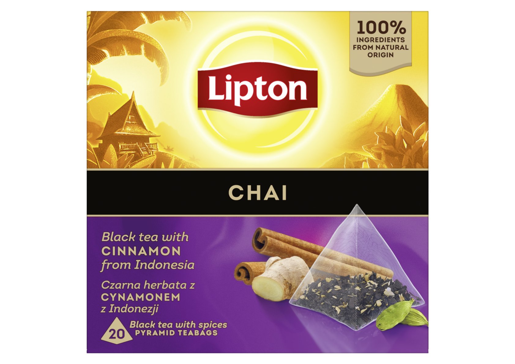 Lipton Chai tee püramiid 20 pk – Mobec AS