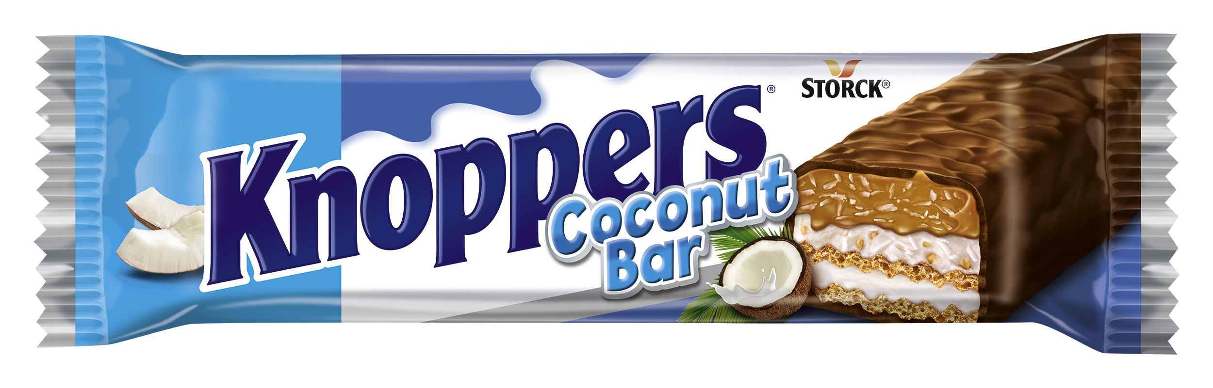 Knoppers CoconutBar 40g – Mobec AS