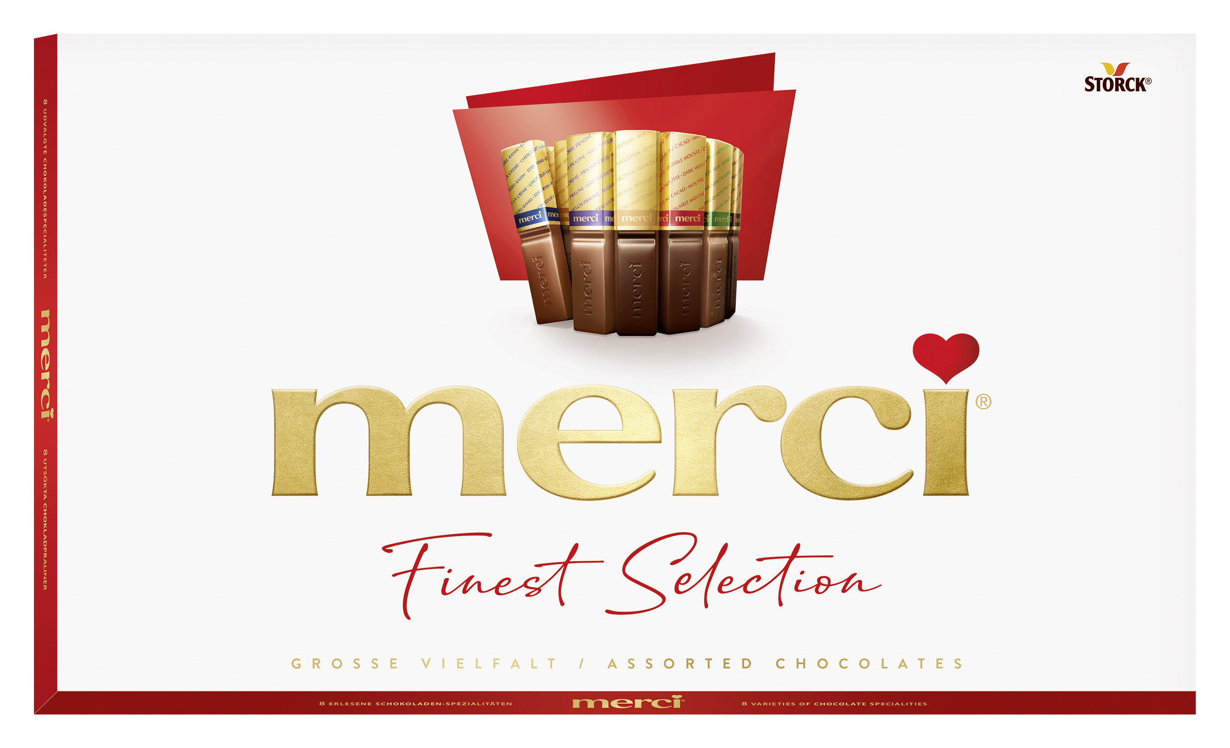 Merci Assorted assortiišokolaad 400g – Mobec AS
